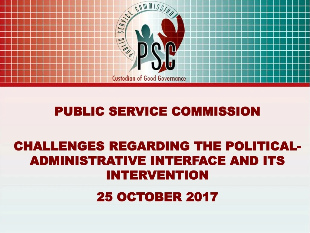 PPT - PUBLIC SERVICE COMMISSION PowerPoint Presentation, free download ...