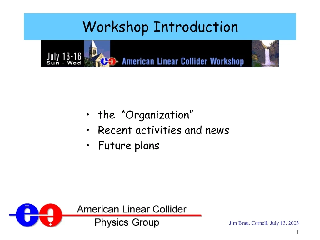 PPT - Workshop Introduction PowerPoint Presentation, free download - ID ...