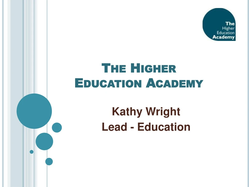 PPT - The Higher Education Academy PowerPoint Presentation, free ...