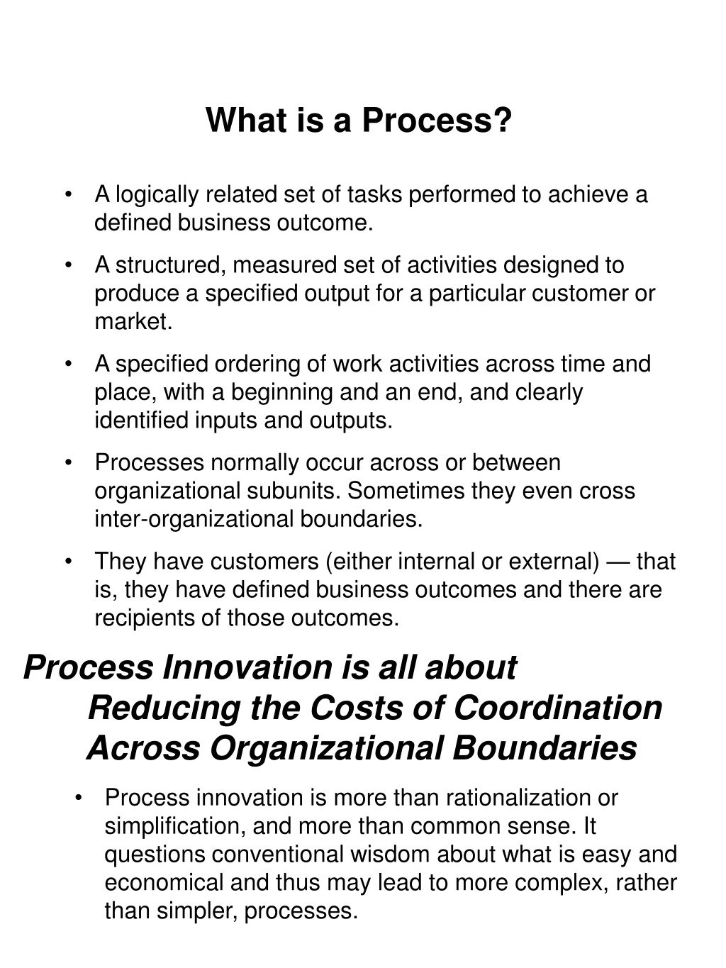 PPT - What is a Process? PowerPoint Presentation, free download - ID ...