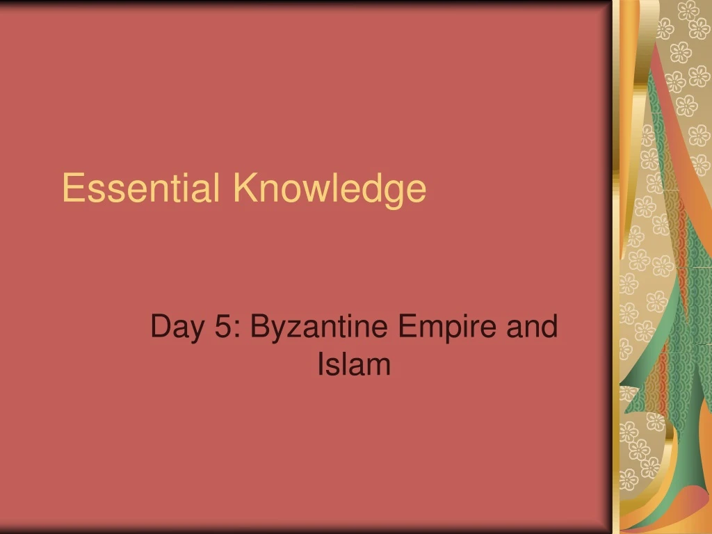 PPT - Essential Knowledge PowerPoint Presentation, free download - ID ...