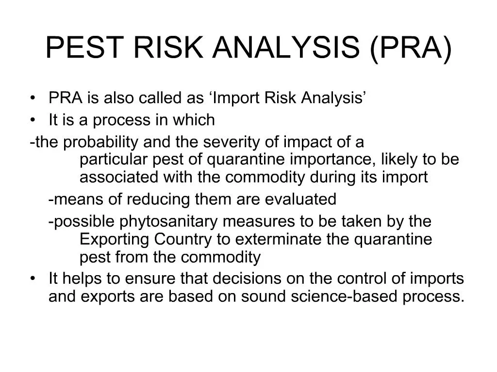 PPT - PEST RISK ANALYSIS PRA PowerPoint Presentation, free download ...