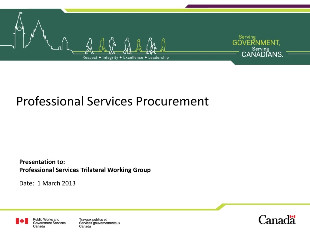 PPT - Professional Services Procurement PowerPoint Presentation, free ...