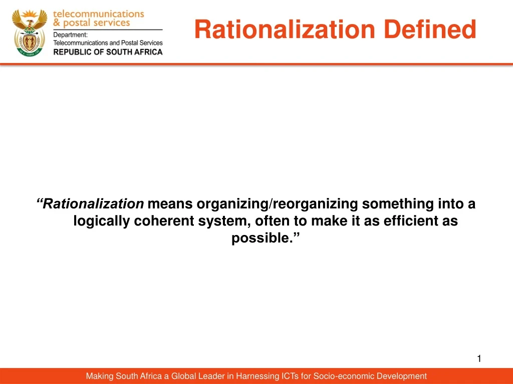 PPT - Rationalization Defined PowerPoint Presentation, free download ...
