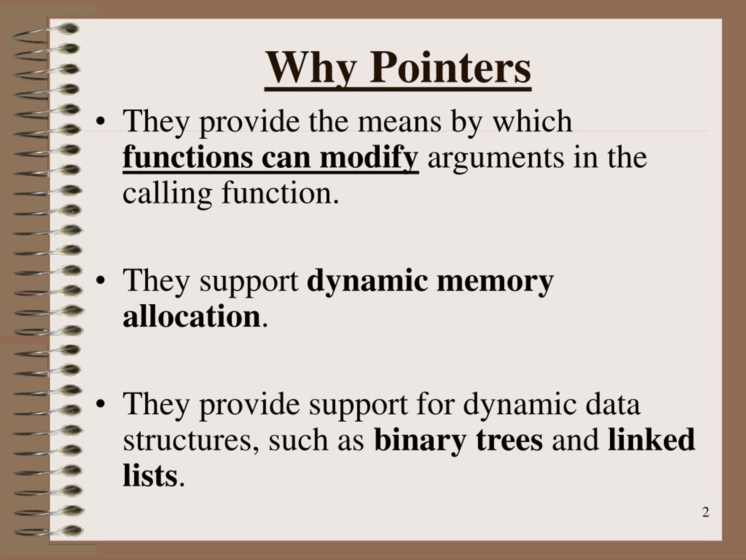 PPT Pointers PowerPoint Presentation Free Download ID 9102017