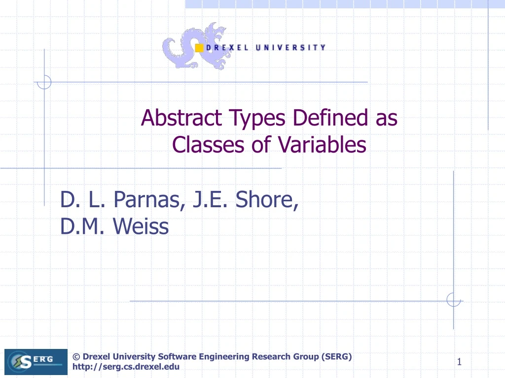 Ppt Abstract Types Defined As Classes Of Variables Powerpoint Presentation Id9103270