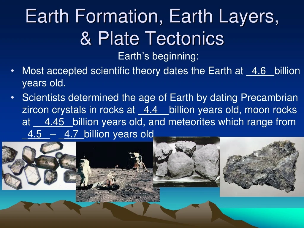PPT - Earth Formation, Earth Layers, & Plate Tectonics PowerPoint ...