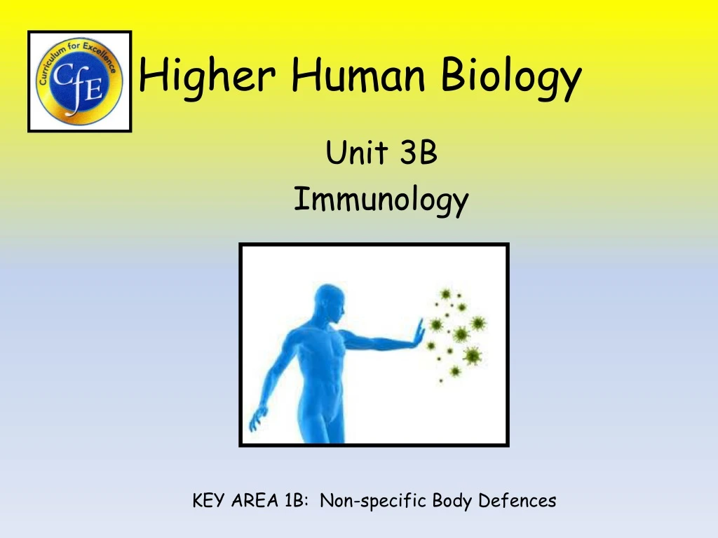 PPT - Higher Human Biology PowerPoint Presentation, free download - ID ...