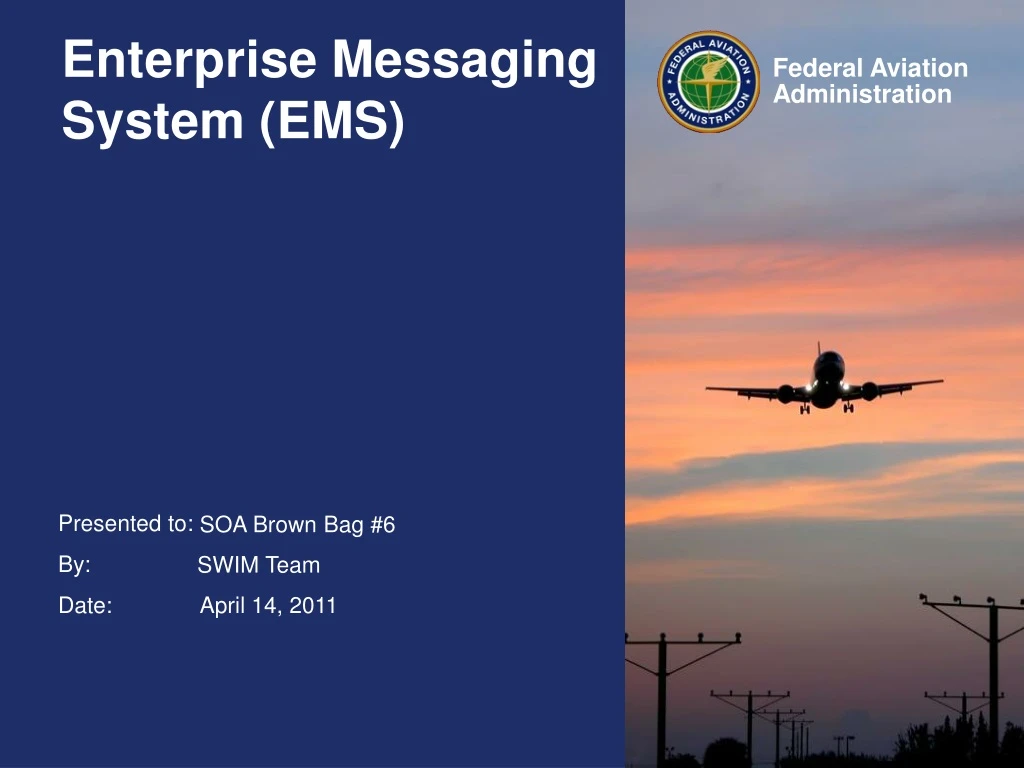 PPT - Enterprise Messaging System (EMS) PowerPoint Presentation, free ...