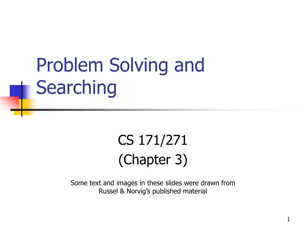 PPT - Problem Solving and Searching PowerPoint Presentation, free ...
