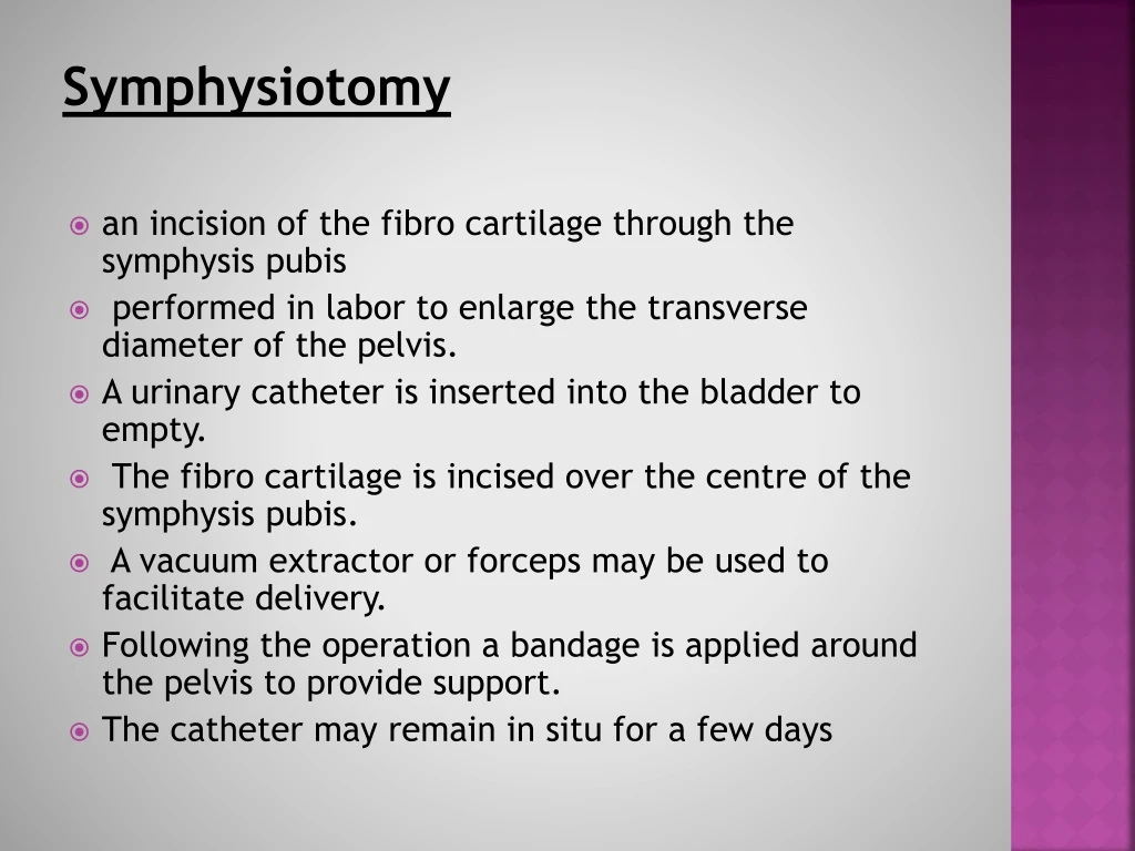 PPT - Symphysiotomy PowerPoint Presentation, free download - ID:9105946