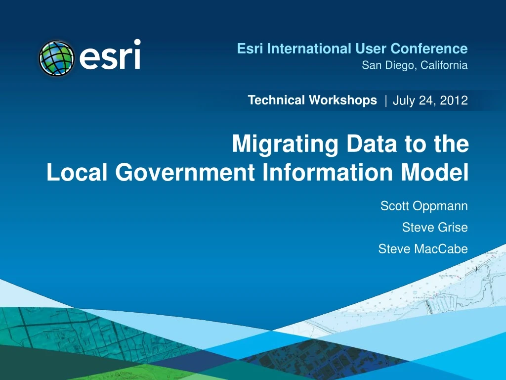 PPT - Migrating Data to the Local Government Information Model ...