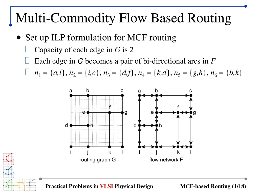 PPT - Multi-Commodity Flow Based Routing PowerPoint Presentation, free ...