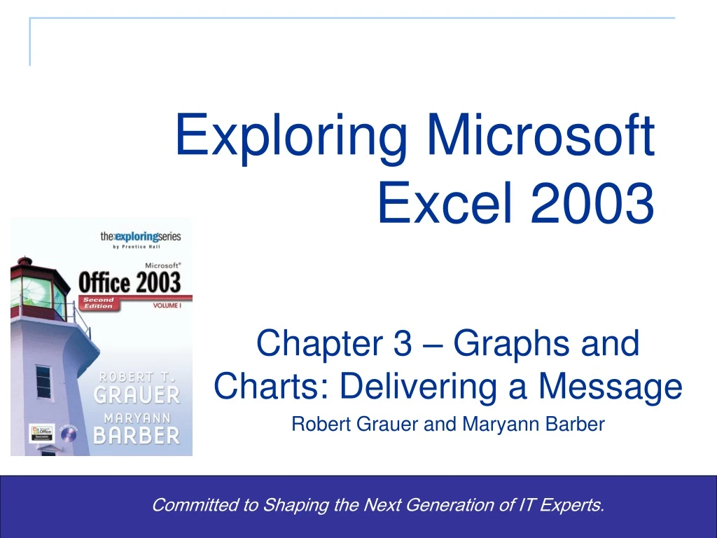 PPT - Exploring Microsoft Excel 2003 PowerPoint Presentation, free ...