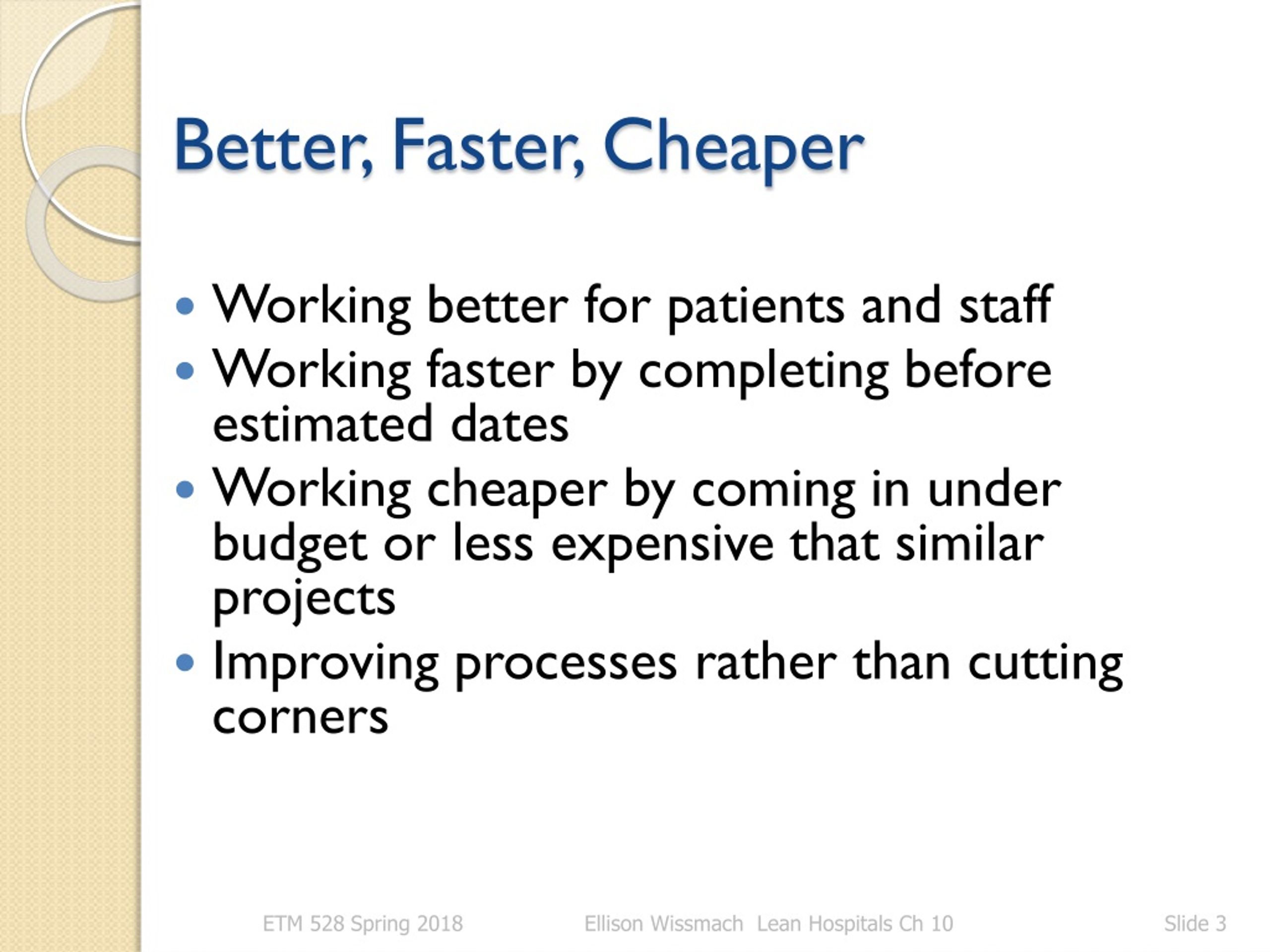 PPT - Lean Hospitals: Improving Quality, Patient Safety, and Employee ...