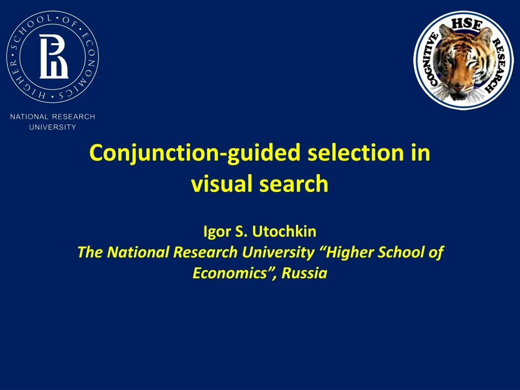 PPT - Conjunction-guided selection in visual search PowerPoint ...
