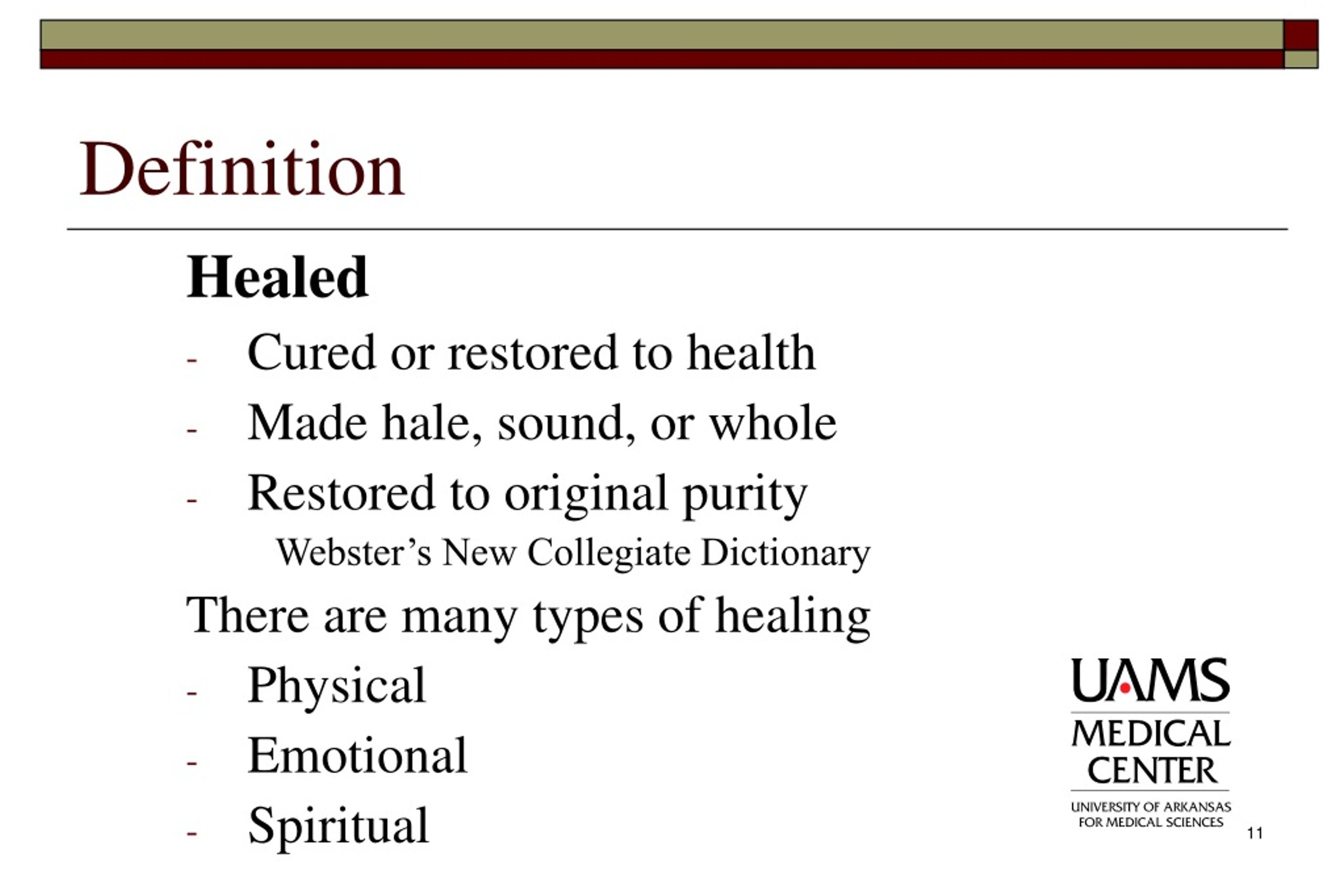 PPT - Transforming Death into Healing: Palliative Care at the End of ...