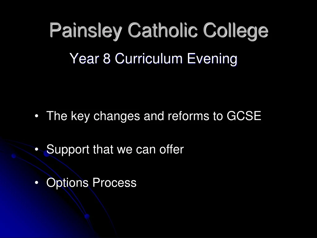 PPT - Painsley Catholic College PowerPoint Presentation, free download ...