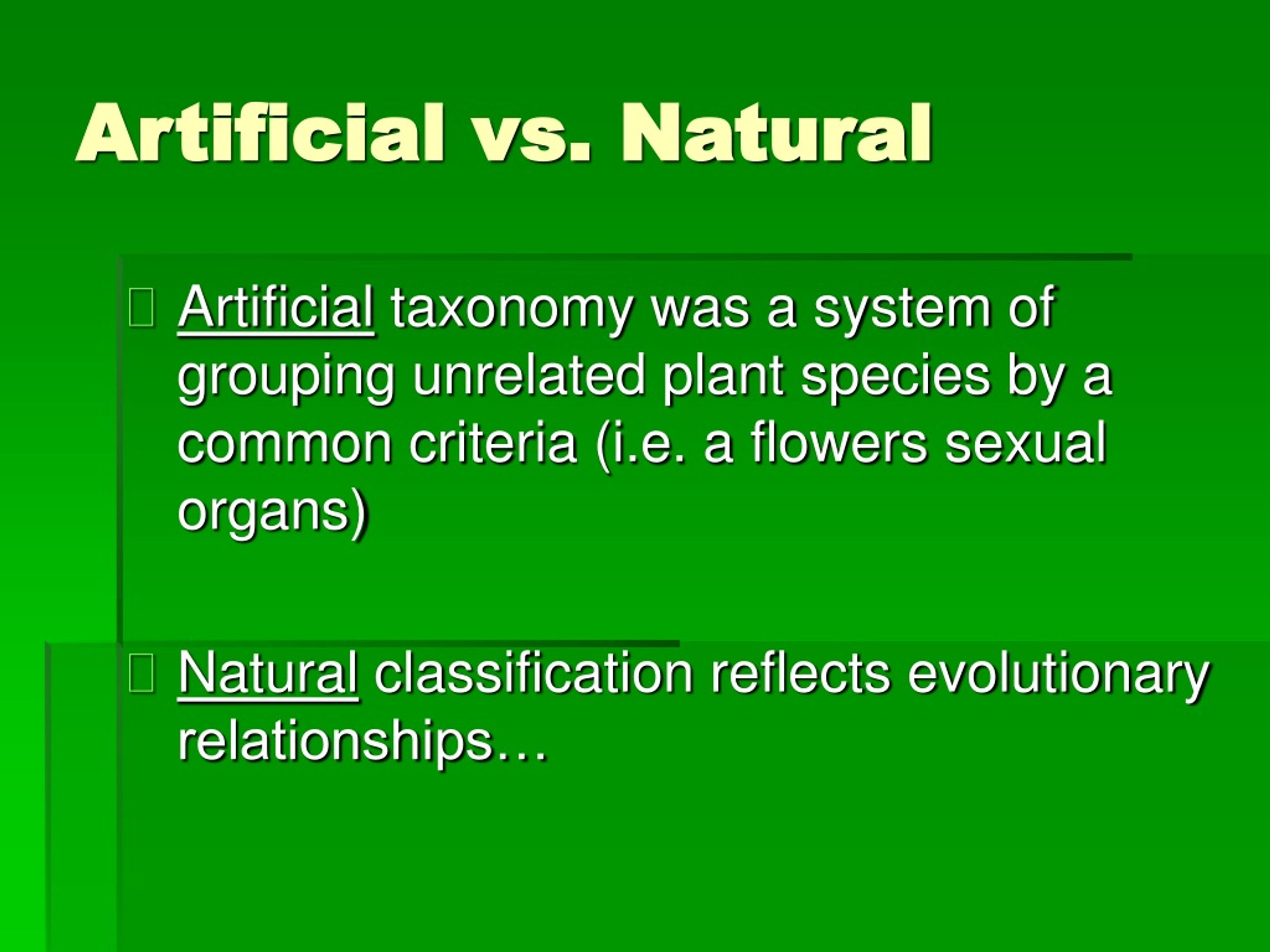 PPT Artificial System Of Plant Classification PowerPoint Presentation PPT Artificial System Of Plant Classification PowerPoint Presentation