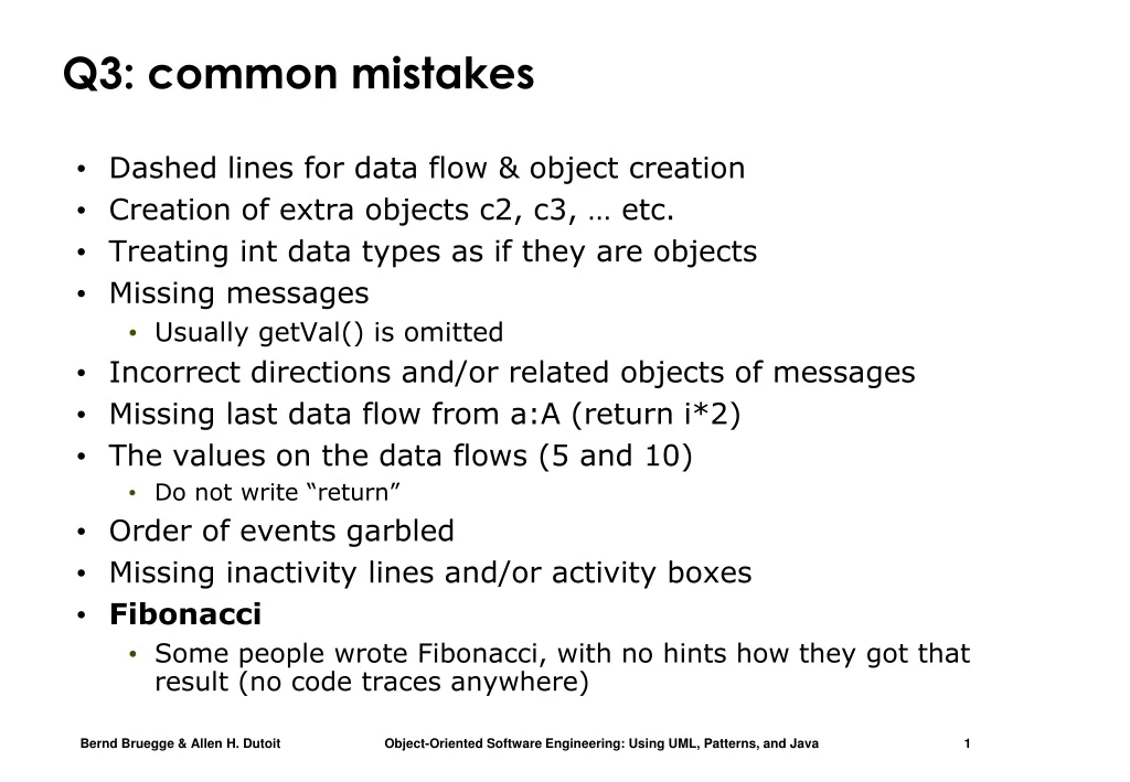 PPT - Q3: common mistakes PowerPoint Presentation, free download - ID ...