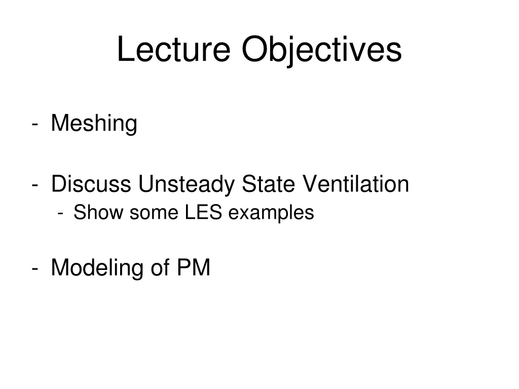 PPT - Lecture Objectives PowerPoint Presentation, free download - ID ...