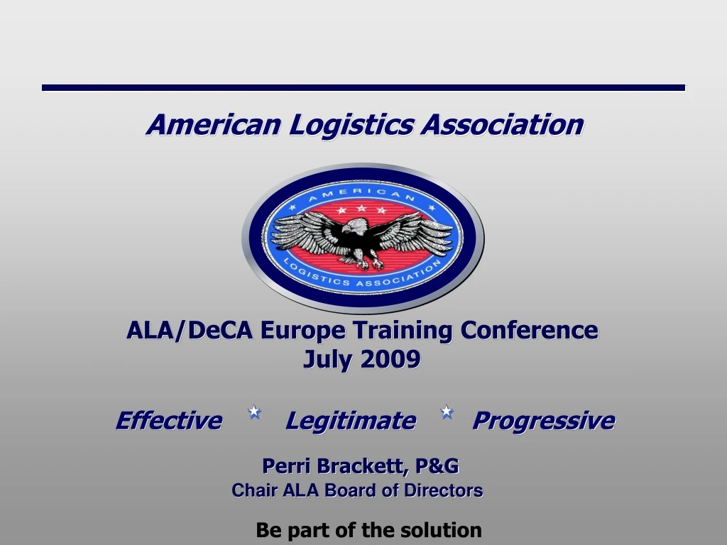 PPT - Chair ALA Board of Directors PowerPoint Presentation, free ...