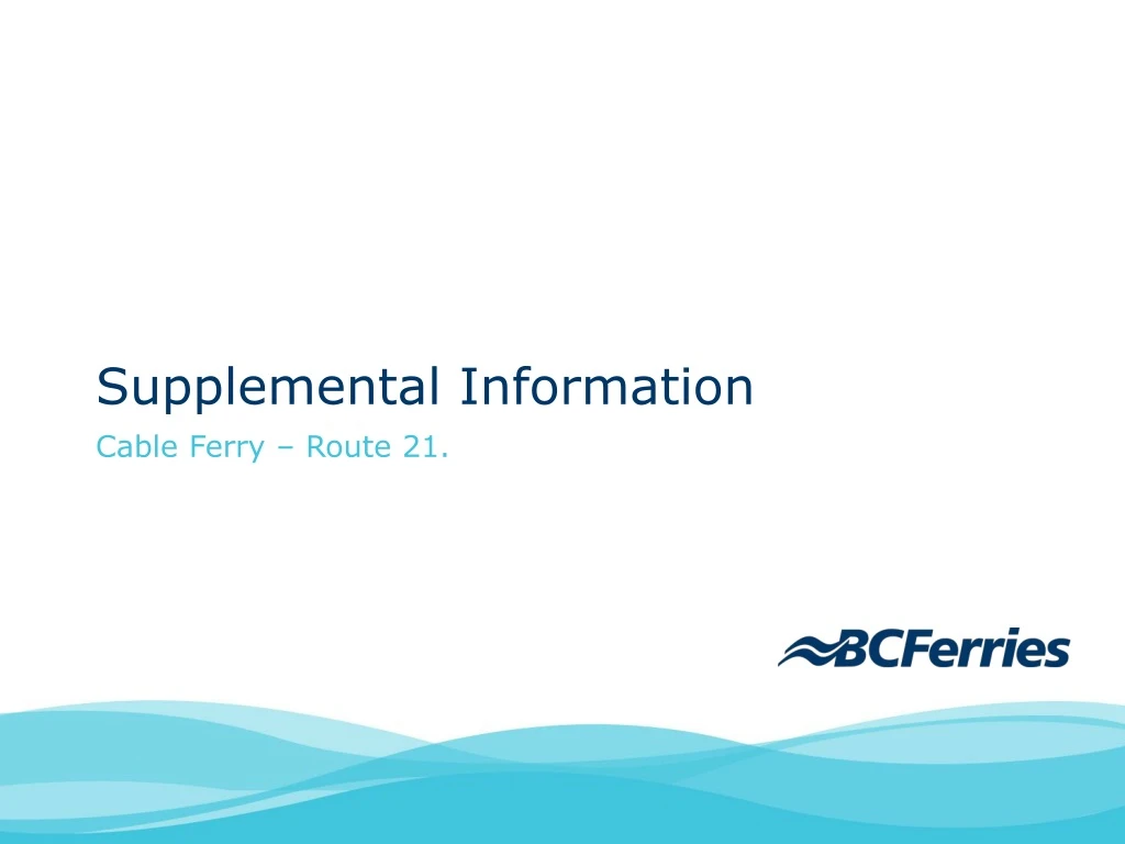 PPT - Supplemental Information PowerPoint Presentation, free download ...