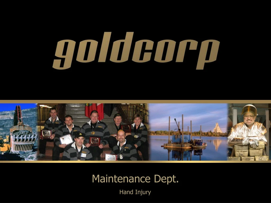 PPT - Maintenance Dept. PowerPoint Presentation, free download - ID:9116341