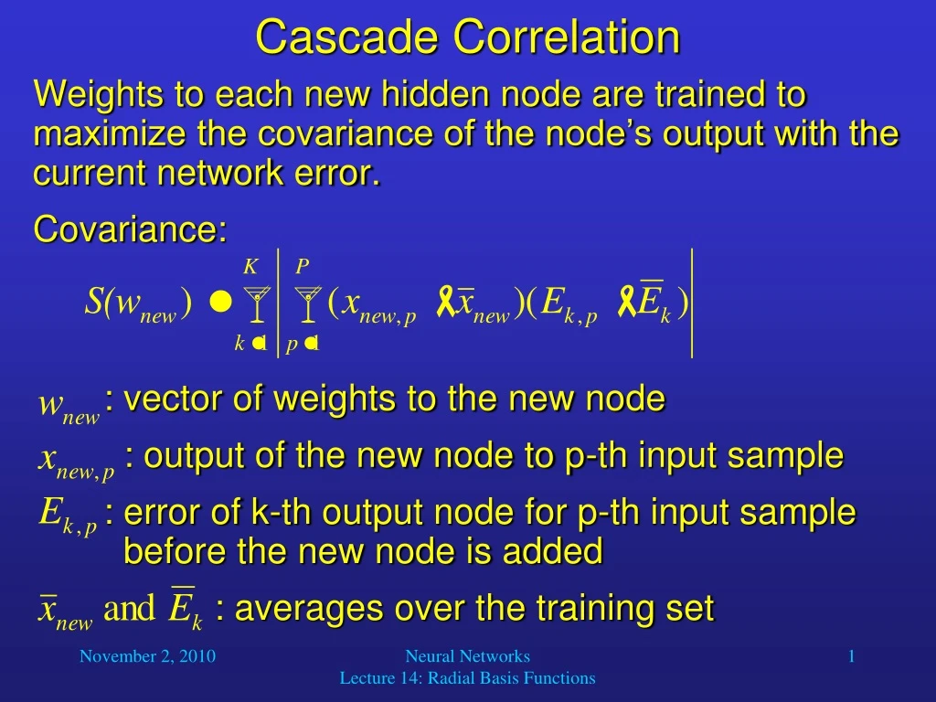 PPT - Cascade Correlation PowerPoint Presentation, free download - ID ...