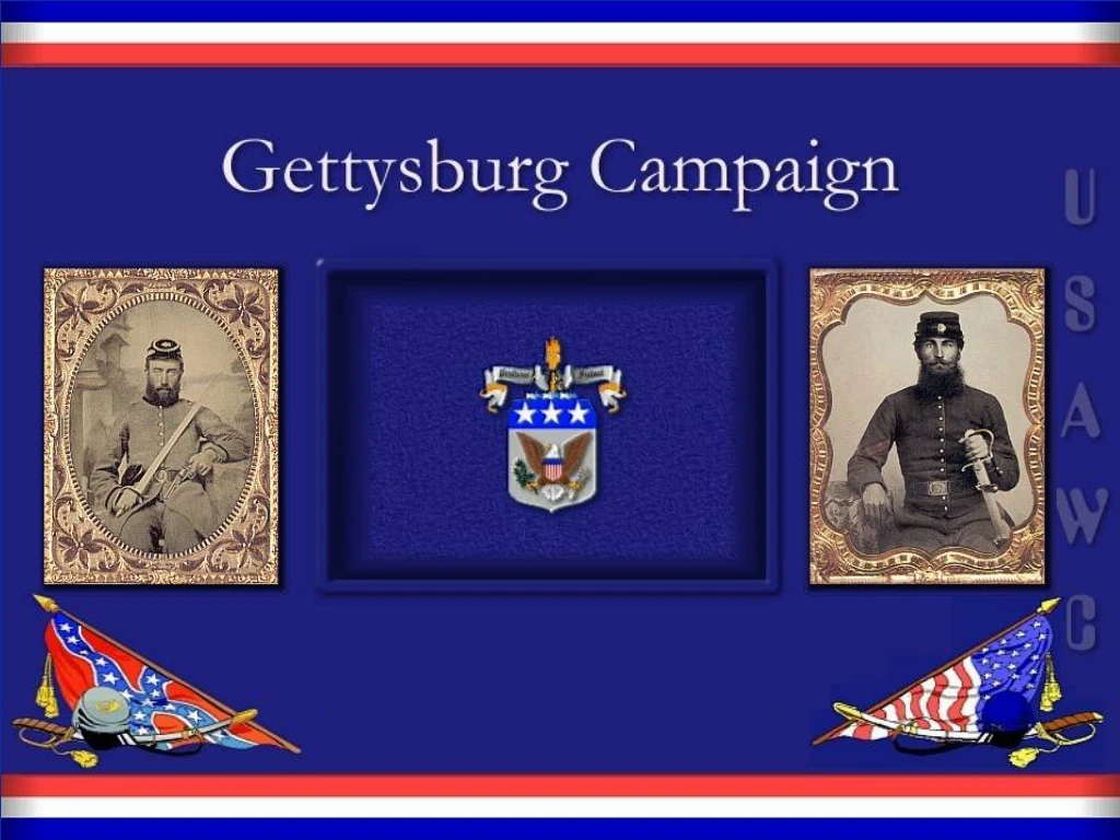 PPT - Gettysburg Staff Ride PowerPoint Presentation, free download - ID ...
