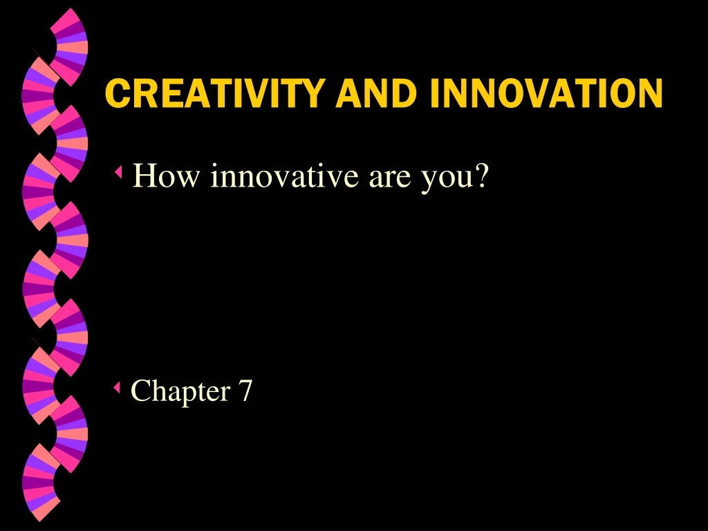 PPT - CREATIVITY AND INNOVATION PowerPoint Presentation, free download ...