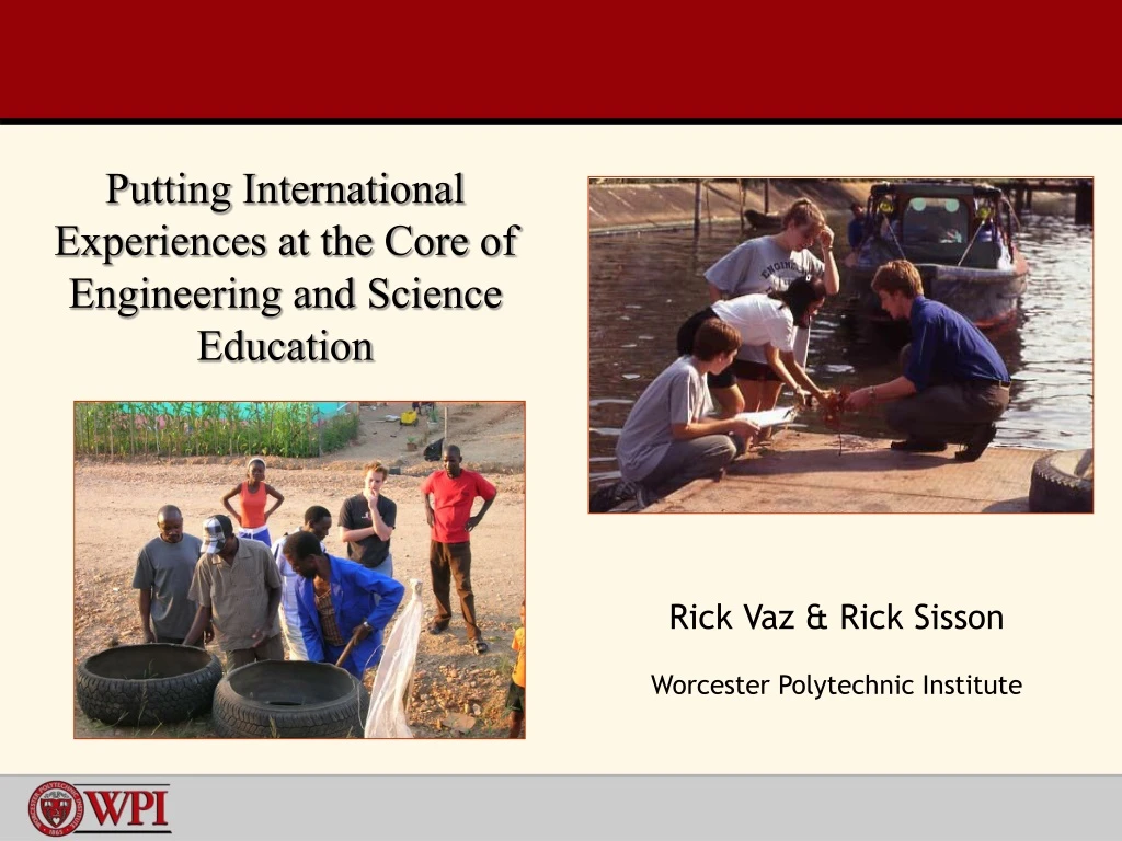 PPT - Rick Vaz & Rick Sisson Worcester Polytechnic Institute PowerPoint ...