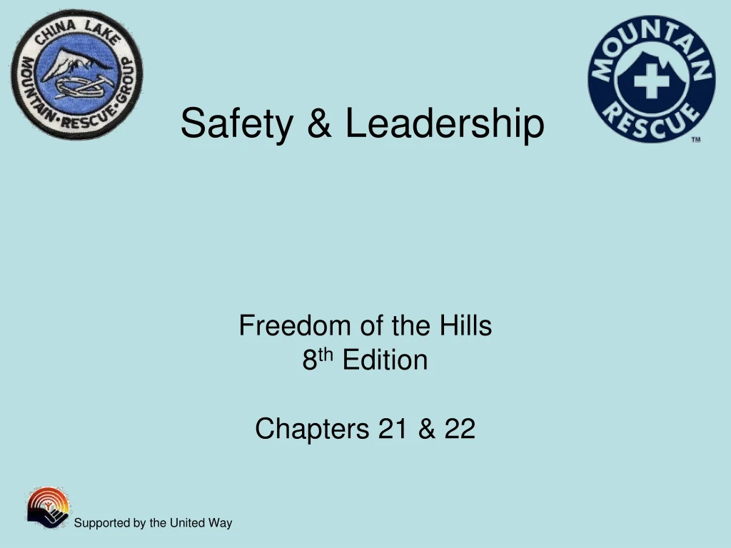 PPT - Safety & Leadership PowerPoint Presentation, free download - ID ...