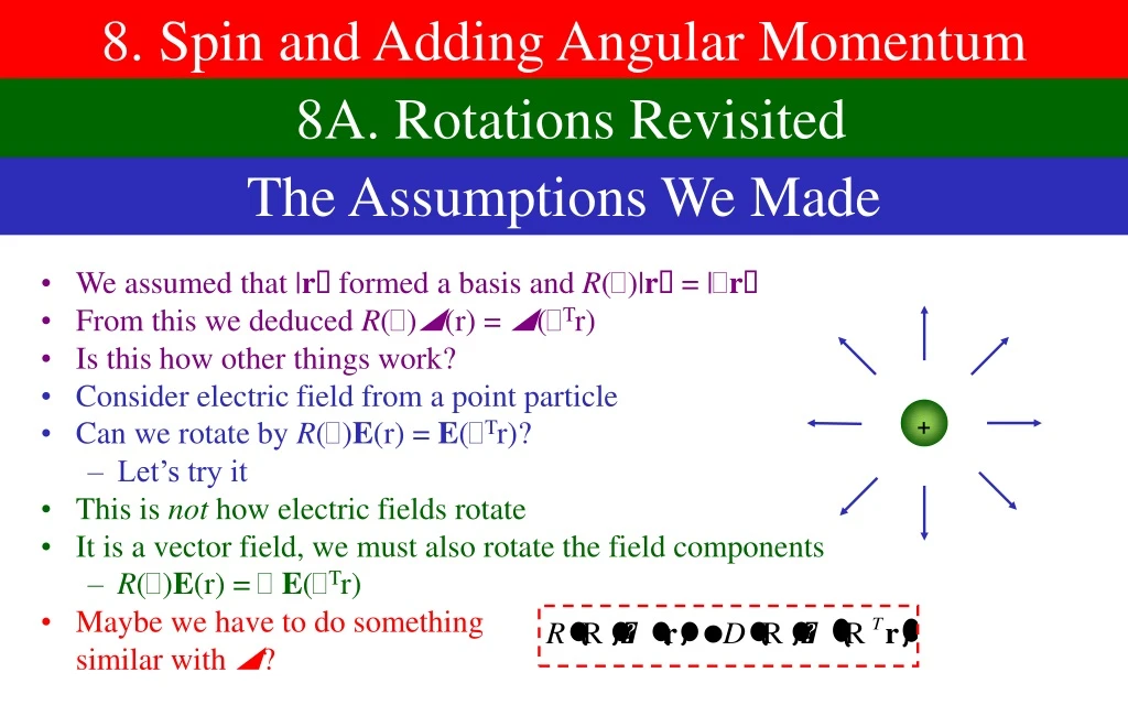 PPT - 8. Spin and Adding Angular Momentum PowerPoint Presentation, free ...