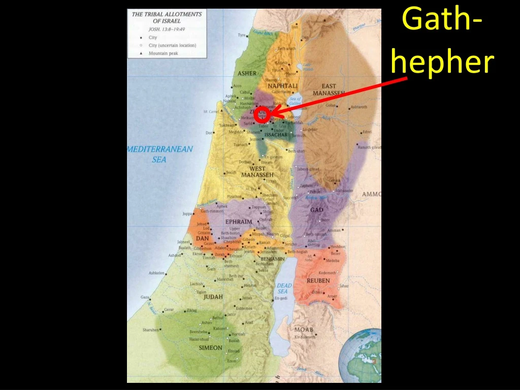 PPT - Gath- hepher PowerPoint Presentation, free download - ID:9130562