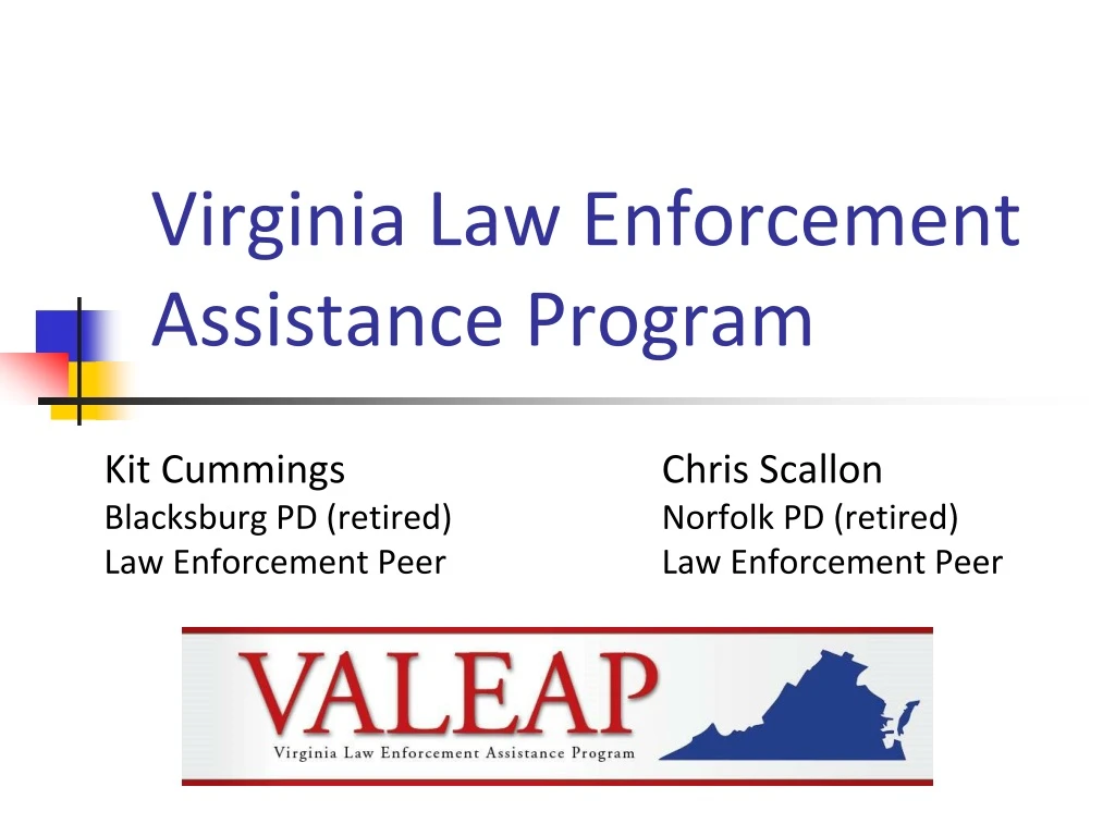 PPT - Virginia Law Enforcement Assistance Program PowerPoint ...
