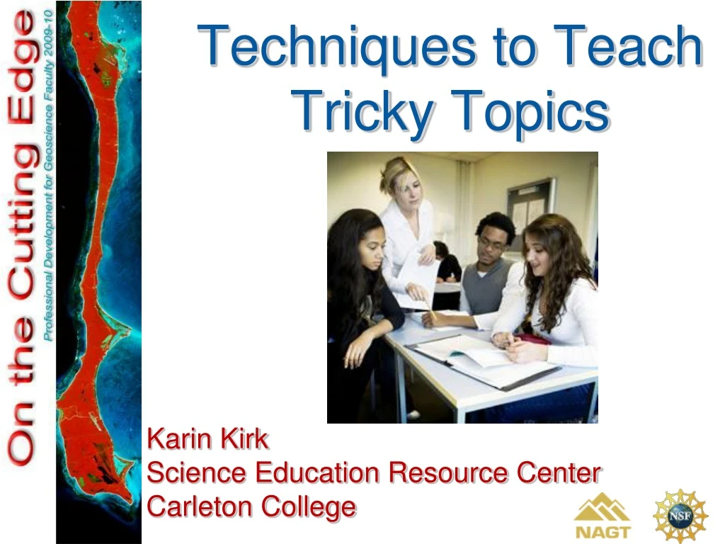 PPT - Techniques to Teach Tricky Topics PowerPoint Presentation, free ...