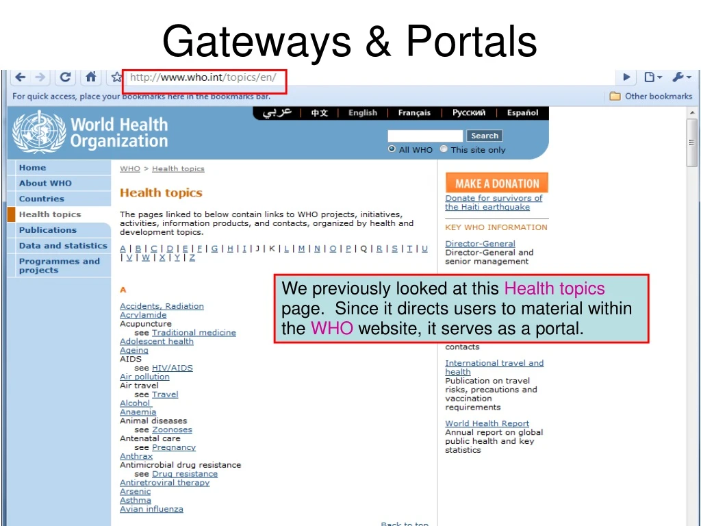 PPT - Gateways & Portals PowerPoint Presentation, free download - ID ...