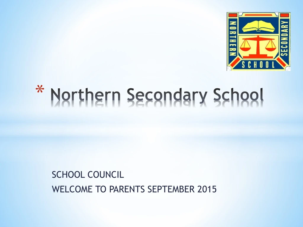 PPT - Northern Secondary School PowerPoint Presentation, free download ...