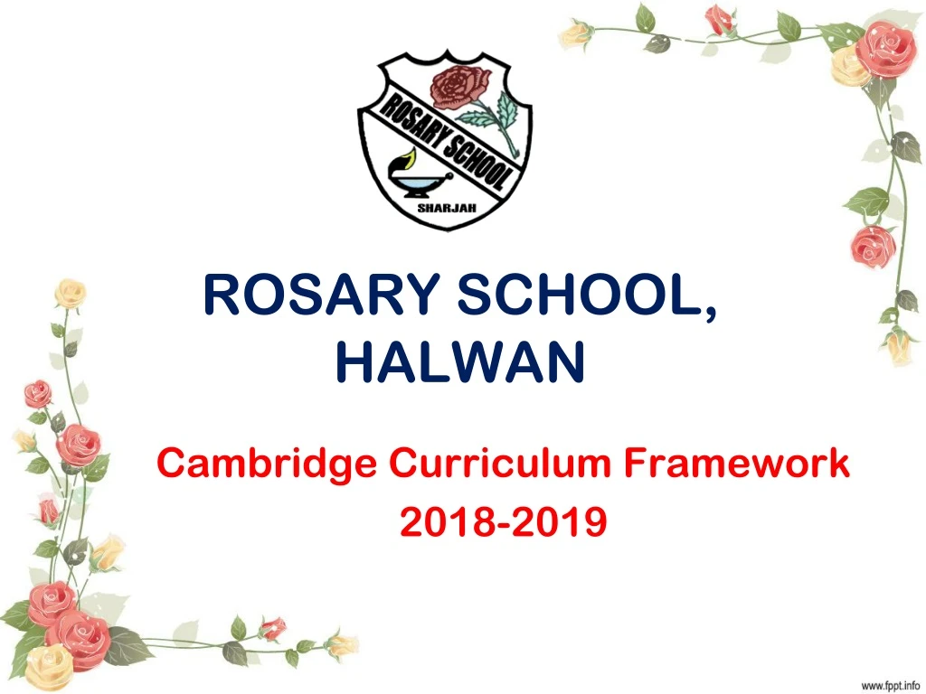 PPT - ROSARY SCHOOL, HALWAN PowerPoint Presentation, free download - ID ...