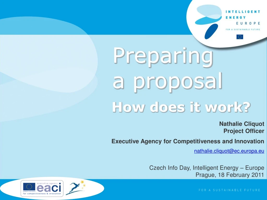 PPT - Preparing a proposal PowerPoint Presentation, free download - ID ...