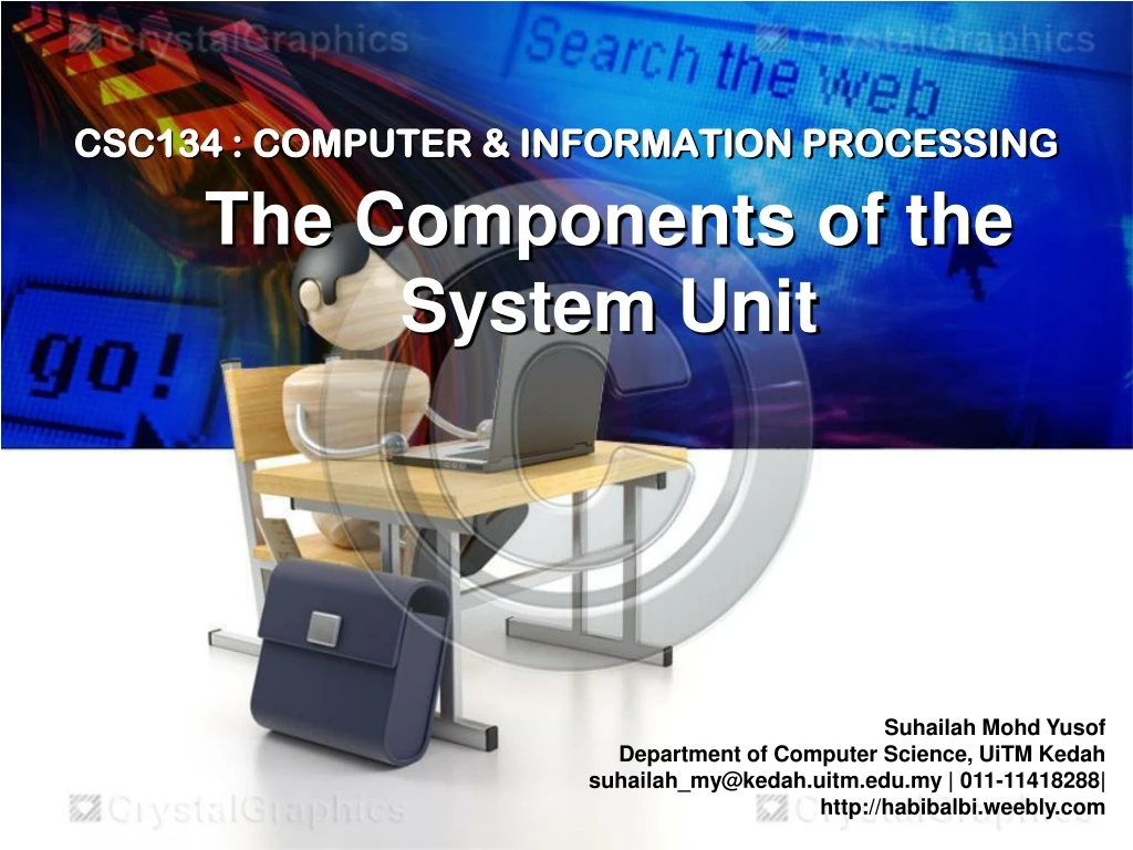 PPT - The Components of the System Unit PowerPoint Presentation, free ...