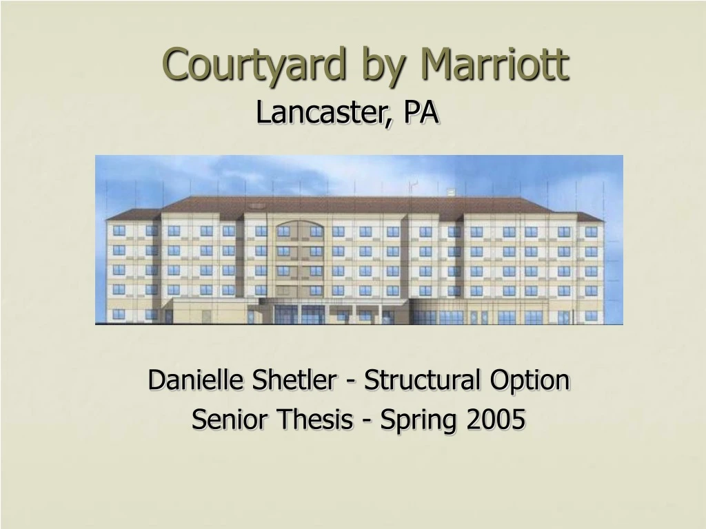PPT - Courtyard by Marriott PowerPoint Presentation, free download - ID ...