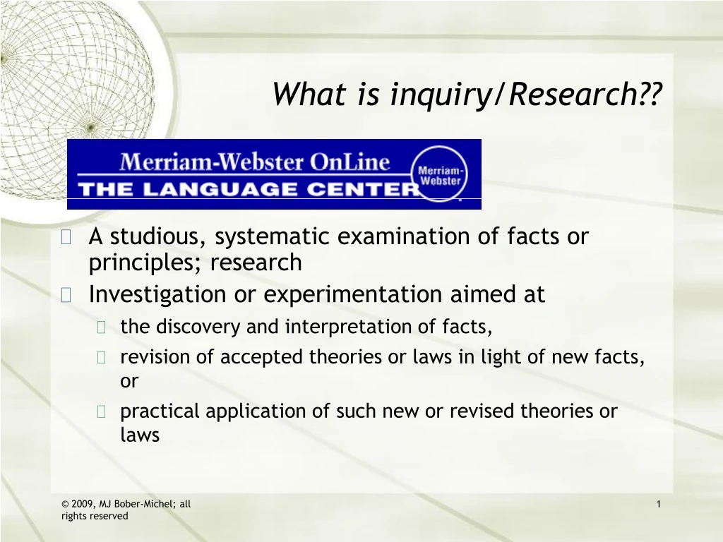 PPT - What is inquiry/Research?? PowerPoint Presentation, free download ...