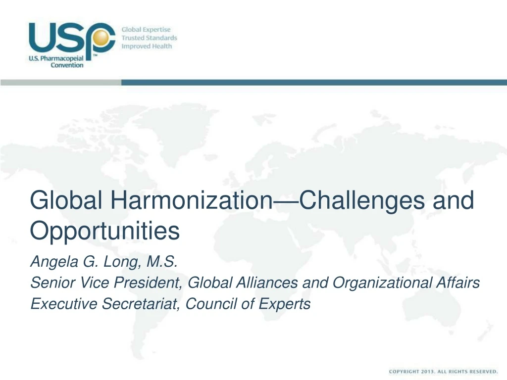 PPT - Global Harmonization—Challenges and Opportunities PowerPoint ...