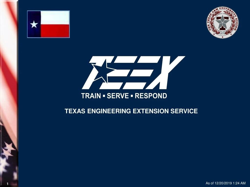 PPT - TEXAS ENGINEERING EXTENSION SERVICE PowerPoint Presentation, free ...