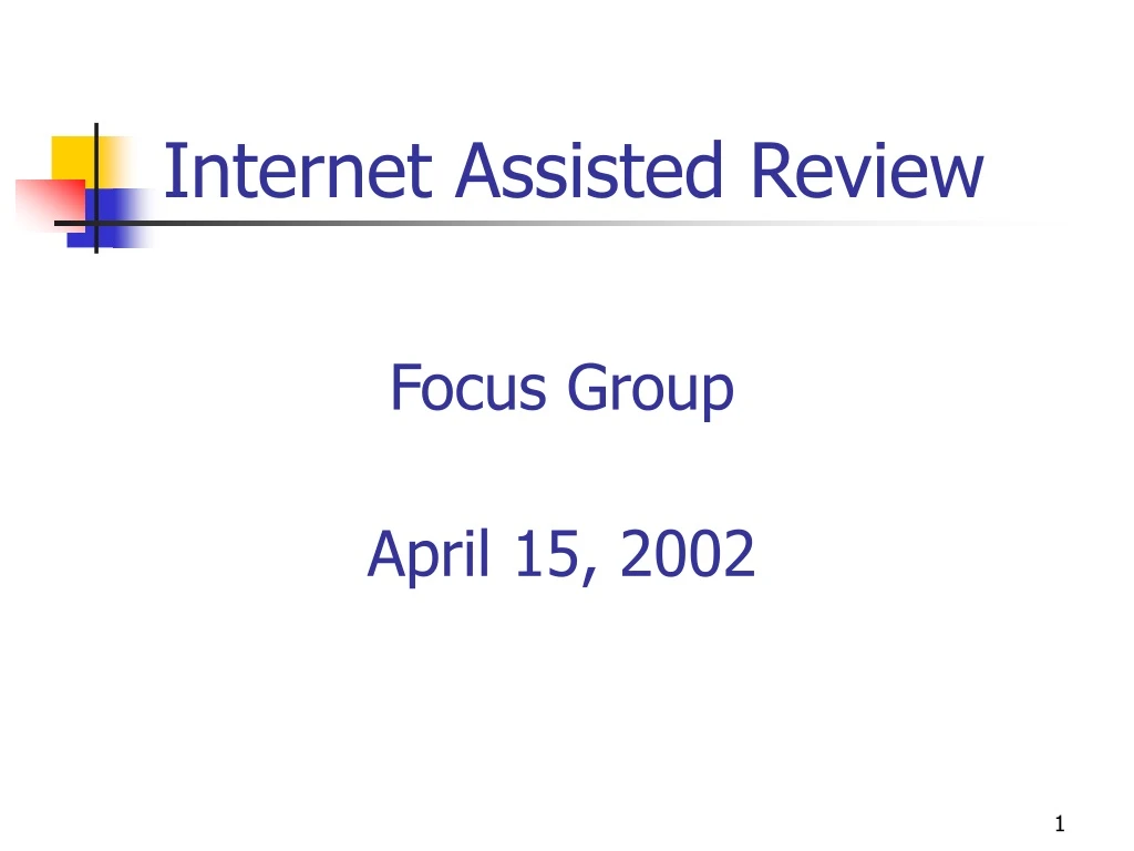 PPT - Internet Assisted Review PowerPoint Presentation, free download ...