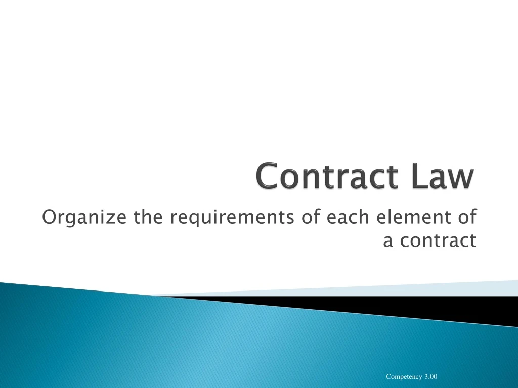 PPT - Contract Law PowerPoint Presentation, free download - ID:9144219