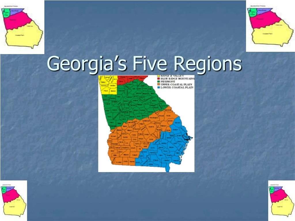 PPT - Georgia’s Five Regions PowerPoint Presentation, free download ...