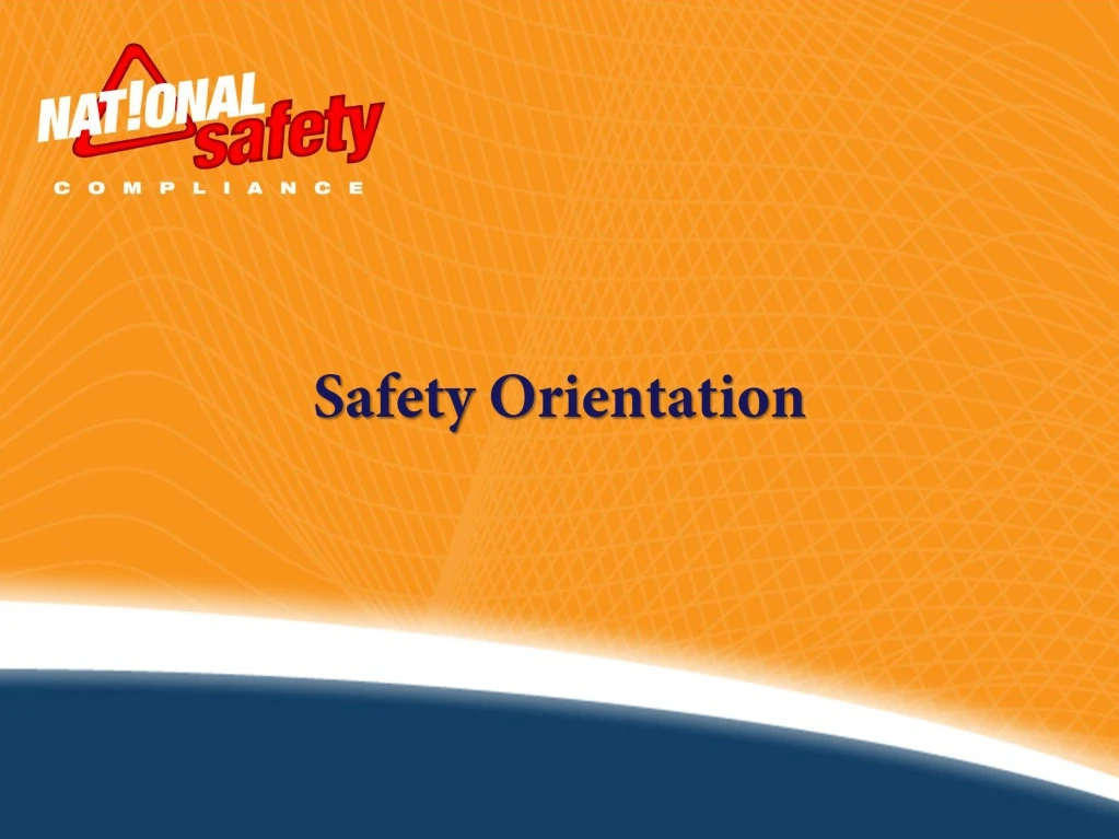 PPT - Safety Orientation PowerPoint Presentation, free download - ID ...
